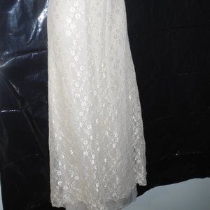 Spencer Alexis | Dresses | Spencer Alexis Sheath Vintage Lace Dress Xl ...